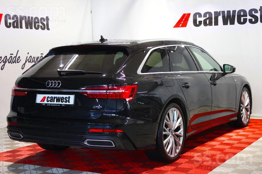 Black Audi A6 2018 in Riga, with an engine capacity of 3.00 L and mileage of 196 thousand km for 27000 €, photo 5 on AUTOMOTO.COM.LV