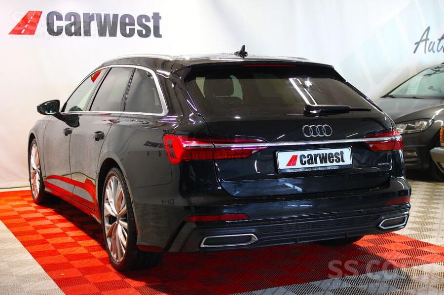 Black Audi A6 2018 in Riga, with an engine capacity of 3.00 L and mileage of 196 thousand km for 27000 €, photo 7 on AUTOMOTO.COM.LV