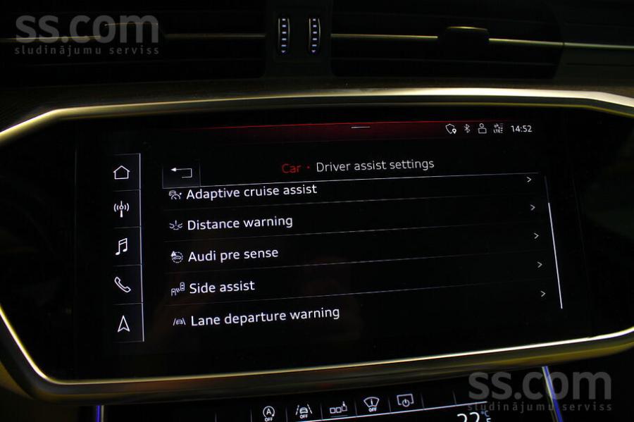 Black Audi A6 2018 in Riga, with an engine capacity of 3.00 L and mileage of 196 thousand km for 27000 €, photo 17 on AUTOMOTO.COM.LV