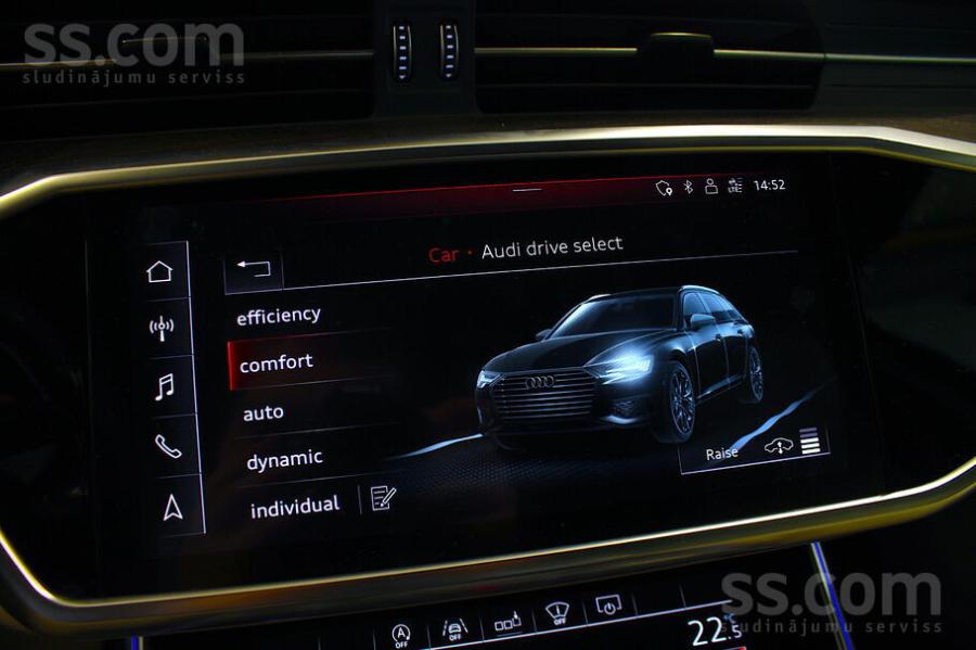Black Audi A6 2018 in Riga, with an engine capacity of 3.00 L and mileage of 196 thousand km for 27000 €, photo 18 on AUTOMOTO.COM.LV