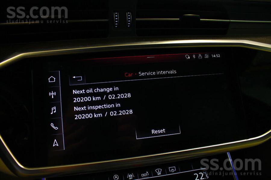 Black Audi A6 2018 in Riga, with an engine capacity of 3.00 L and mileage of 196 thousand km for 27000 €, photo 19 on AUTOMOTO.COM.LV
