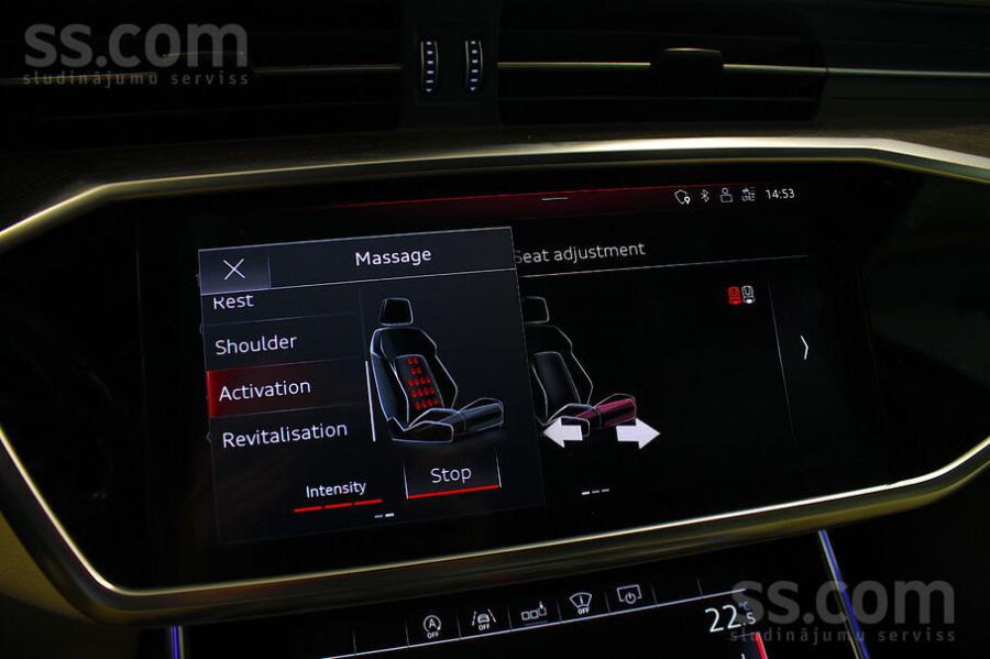 Black Audi A6 2018 in Riga, with an engine capacity of 3.00 L and mileage of 196 thousand km for 27000 €, photo 20 on AUTOMOTO.COM.LV