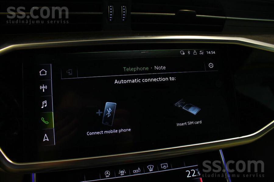Black Audi A6 2018 in Riga, with an engine capacity of 3.00 L and mileage of 196 thousand km for 27000 €, photo 21 on AUTOMOTO.COM.LV