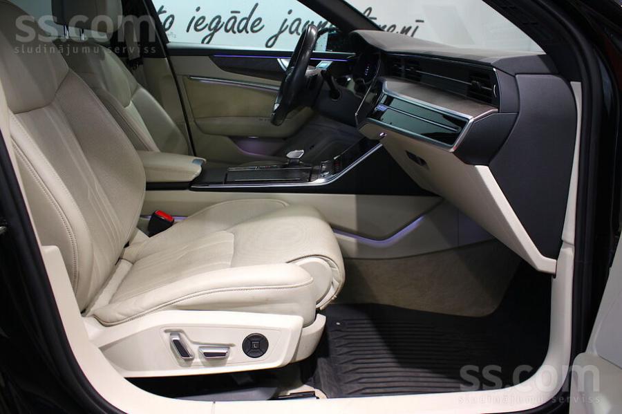 Black Audi A6 2018 in Riga, with an engine capacity of 3.00 L and mileage of 196 thousand km for 27000 €, photo 25 on AUTOMOTO.COM.LV