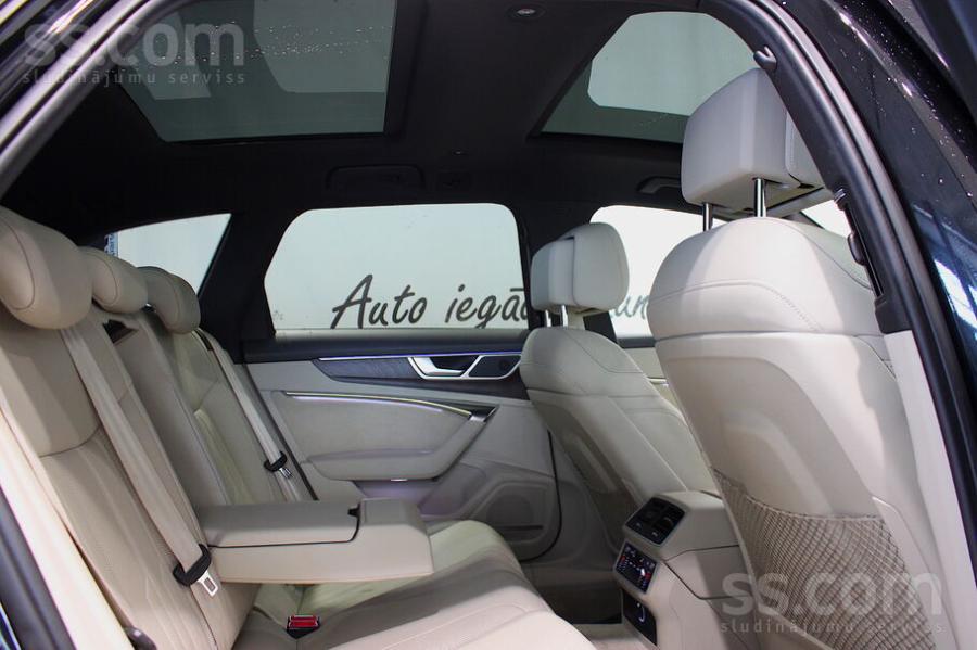 Black Audi A6 2018 in Riga, with an engine capacity of 3.00 L and mileage of 196 thousand km for 27000 €, photo 27 on AUTOMOTO.COM.LV
