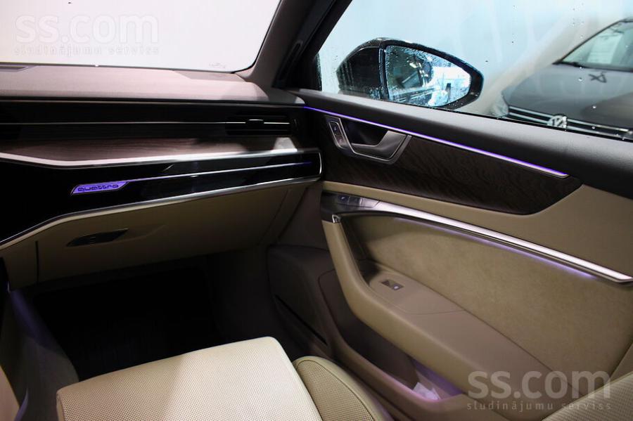 Black Audi A6 2018 in Riga, with an engine capacity of 3.00 L and mileage of 196 thousand km for 27000 €, photo 31 on AUTOMOTO.COM.LV
