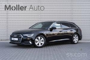 Black Audi A6 2019 in Riga, with an engine capacity of 2.00 L and mileage of 119 thousand km for 26900 €, photo 1 on AUTOMOTO.COM.LV