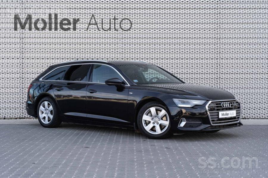 Black Audi A6 2019 in Riga, with an engine capacity of 2.00 L and mileage of 119 thousand km for 26900 €, photo 2 on AUTOMOTO.COM.LV