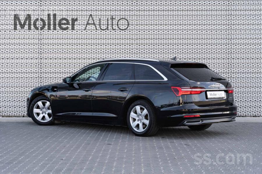 Black Audi A6 2019 in Riga, with an engine capacity of 2.00 L and mileage of 119 thousand km for 26900 €, photo 3 on AUTOMOTO.COM.LV