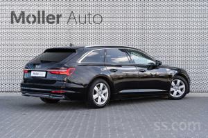 Black Audi A6 2019 in Riga, with an engine capacity of 2.00 L and mileage of 119 thousand km for 26900 €, photo 4 on AUTOMOTO.COM.LV