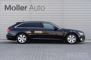 Black Audi A6 2019 in Riga, with an engine capacity of 2.00 L and mileage of 119 thousand km for 26900 €, photo 5 on AUTOMOTO.COM.LV