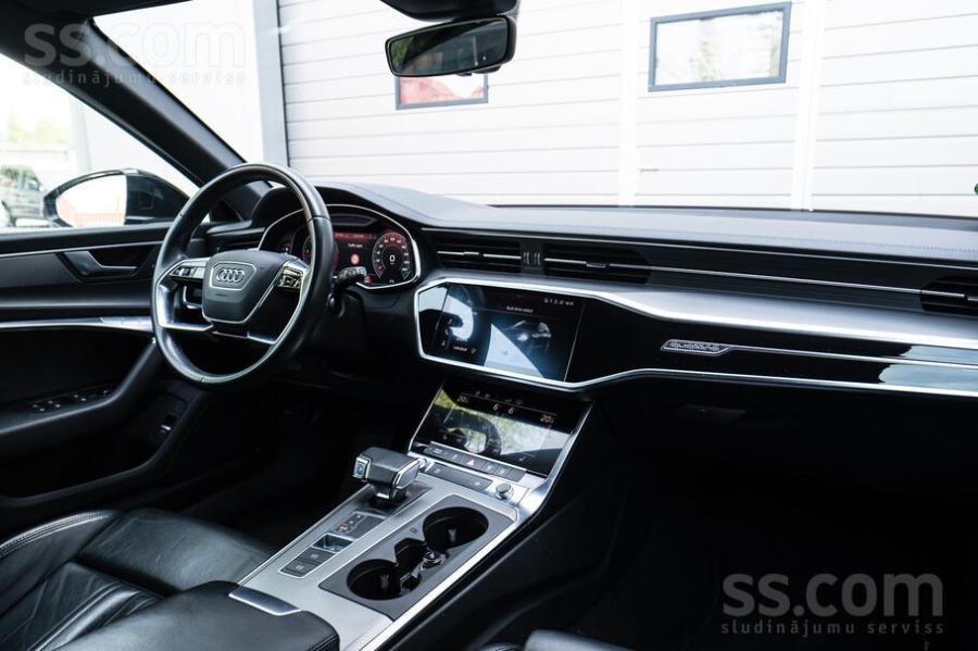 Melns Audi A6 2019 Jelgava, ar dzinēja tilpumu 3.00 L un nobraukumu 210 tūkst. km par 25450 €, foto 9 vietnē AUTOMOTO.COM.LV