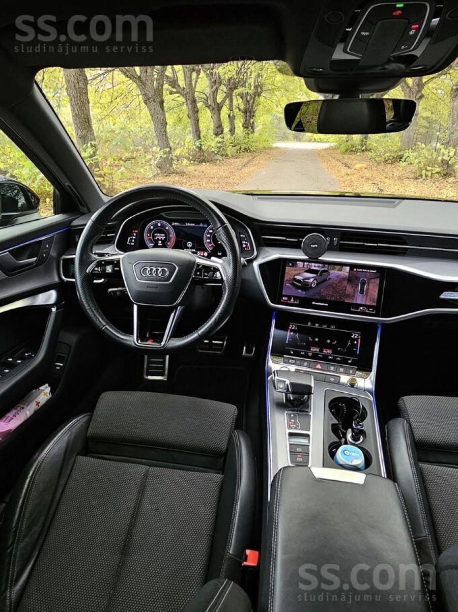 Melns Audi A6 2019 Liepāja, ar dzinēja tilpumu 3.00 L un nobraukumu 181 tūkst. km par 26000 €, foto 7 vietnē AUTOMOTO.COM.LV