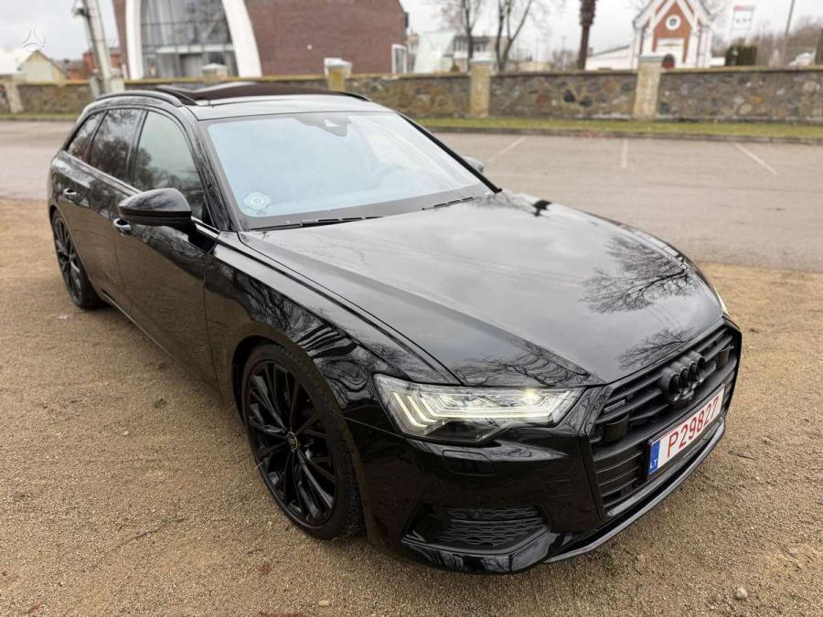 Black Audi A6 2019 in Marijampole, with an engine capacity of 2.97 L and mileage of 216 thousand km for 28900 €, photo 2 on AUTOMOTO.COM.LV