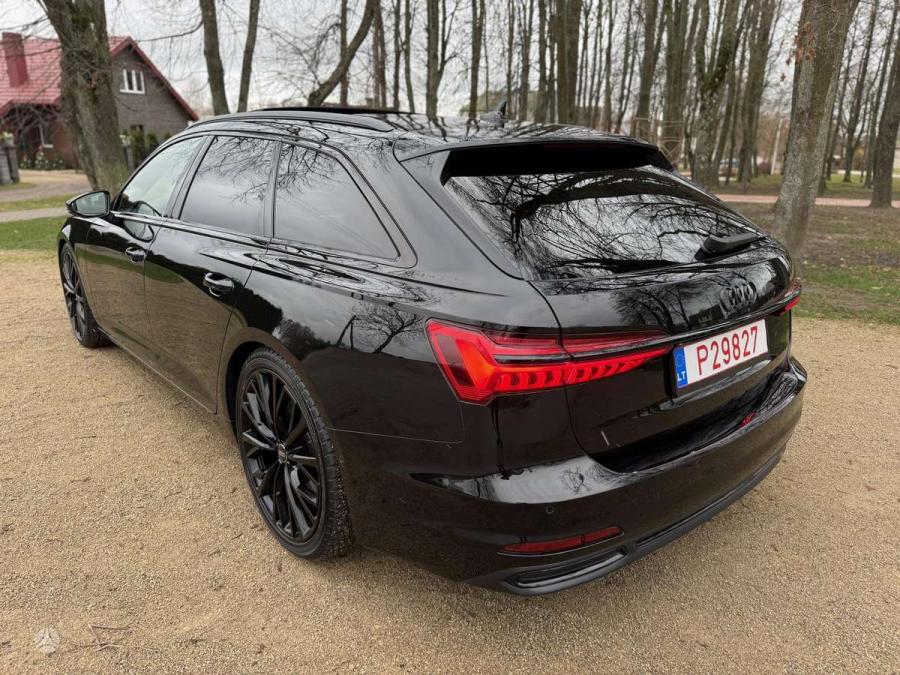 Black Audi A6 2019 in Marijampole, with an engine capacity of 2.97 L and mileage of 216 thousand km for 28900 €, photo 4 on AUTOMOTO.COM.LV