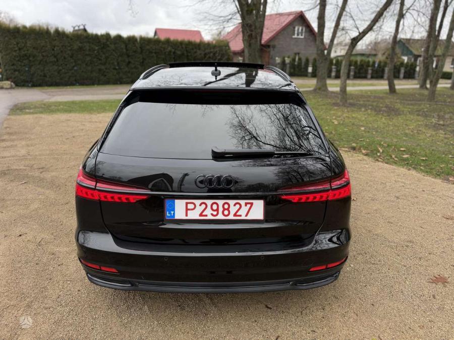 Black Audi A6 2019 in Marijampole, with an engine capacity of 2.97 L and mileage of 216 thousand km for 28900 €, photo 5 on AUTOMOTO.COM.LV