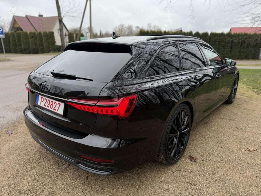 Black Audi A6 2019 in Marijampole, with an engine capacity of 2.97 L and mileage of 216 thousand km for 28900 €, photo 6 on AUTOMOTO.COM.LV
