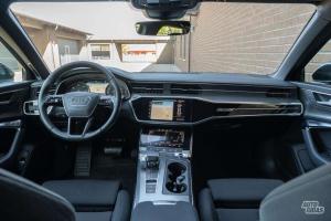 Black Audi A6 2019 in Marijampole, with an engine capacity of 2.00 L and mileage of 267 thousand km for 16750 €, photo 15 on AUTOMOTO.COM.LV