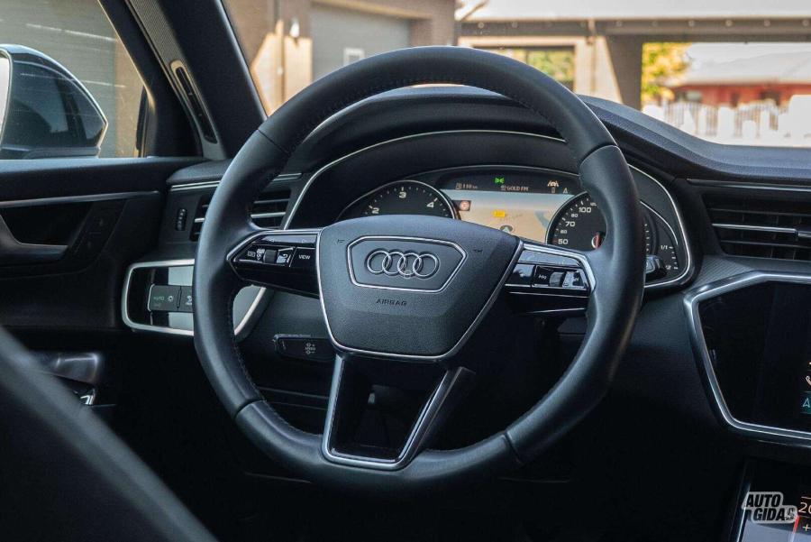 Black Audi A6 2019 in Marijampole, with an engine capacity of 2.00 L and mileage of 267 thousand km for 16750 €, photo 17 on AUTOMOTO.COM.LV