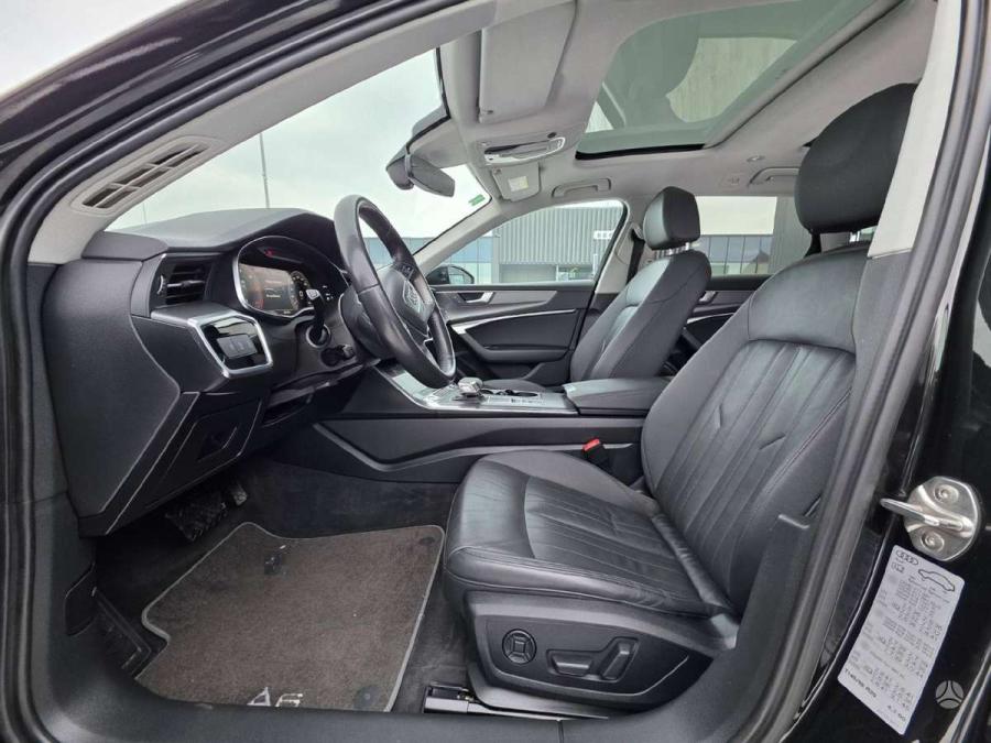 Black Audi A6 2019 in Siauliai, with an engine capacity of 2.00 L and mileage of 225 thousand km for 20800 €, photo 12 on AUTOMOTO.COM.LV