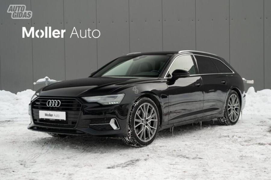 Black Audi A6 2019 in Vilnius, with an engine capacity of 3.00 L and mileage of 132 thousand km for 29900 €, photo 1 on AUTOMOTO.COM.LV