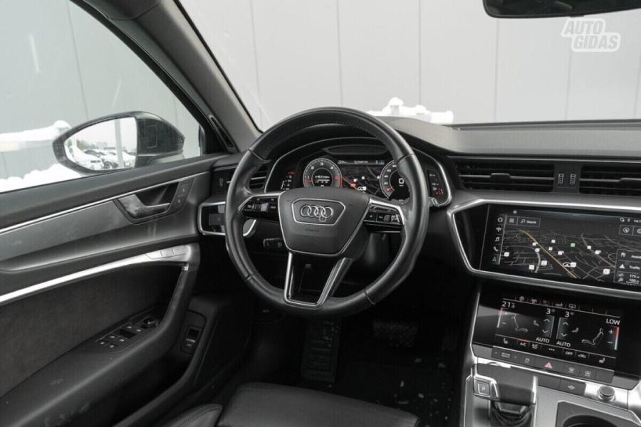 Black Audi A6 2019 in Vilnius, with an engine capacity of 3.00 L and mileage of 132 thousand km for 29900 €, photo 15 on AUTOMOTO.COM.LV