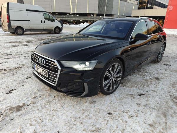 Black Audi A6 2019 in Vilnius, with an engine capacity of 2.97 L and mileage of 101 thousand km for 27000 €, photo 2 on AUTOMOTO.COM.LV