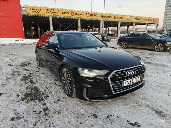 Black Audi A6 2019 in Vilnius, with an engine capacity of 2.97 L and mileage of 101 thousand km for 27000 €, photo 3 on AUTOMOTO.COM.LV