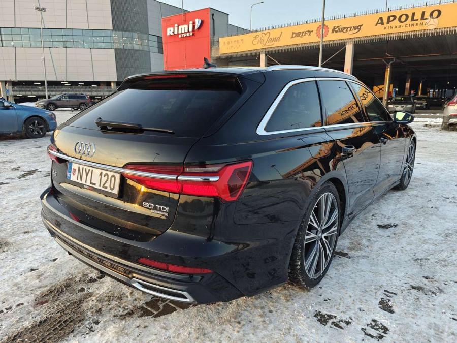 Melns Audi A6 2019 Viļņa, ar dzinēja tilpumu 2.97 L un nobraukumu 101 tūkst. km par 27000 €, foto 4 vietnē AUTOMOTO.COM.LV