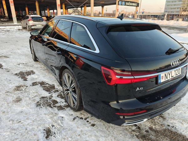 Black Audi A6 2019 in Vilnius, with an engine capacity of 2.97 L and mileage of 101 thousand km for 27000 €, photo 5 on AUTOMOTO.COM.LV