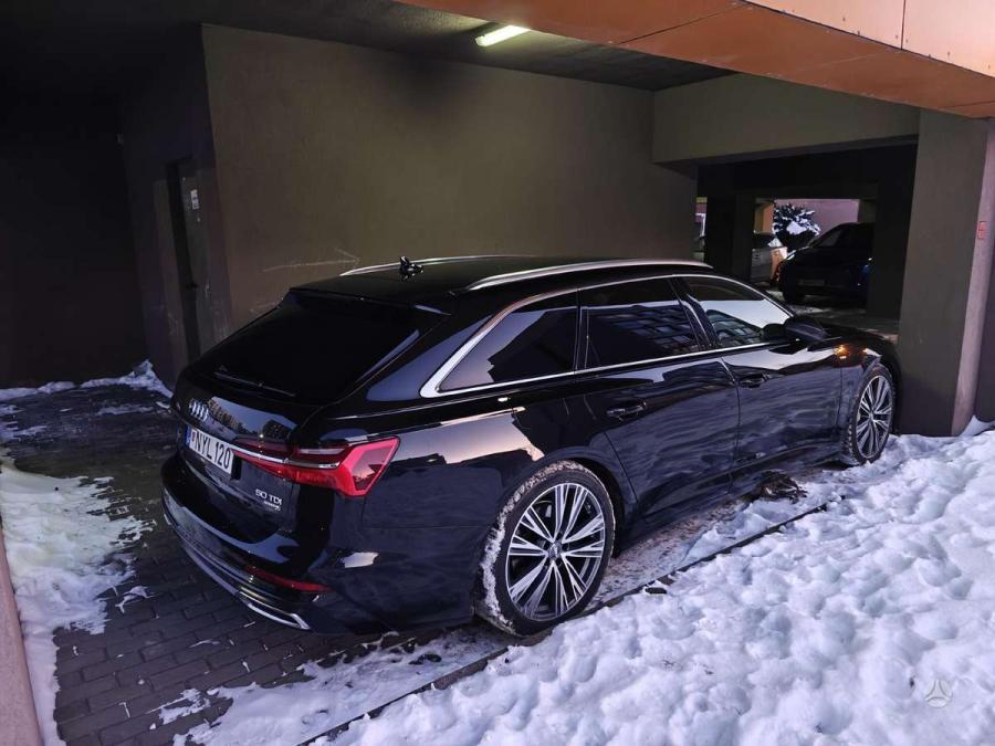 Melns Audi A6 2019 Viļņa, ar dzinēja tilpumu 2.97 L un nobraukumu 101 tūkst. km par 27000 €, foto 24 vietnē AUTOMOTO.COM.LV