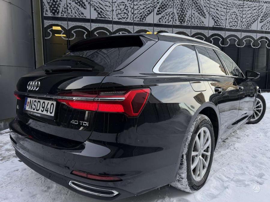 Black Audi A6 2019 in Kaunas, with an engine capacity of 1.97 L and mileage of 252 thousand km for 18500 €, photo 1 on AUTOMOTO.COM.LV