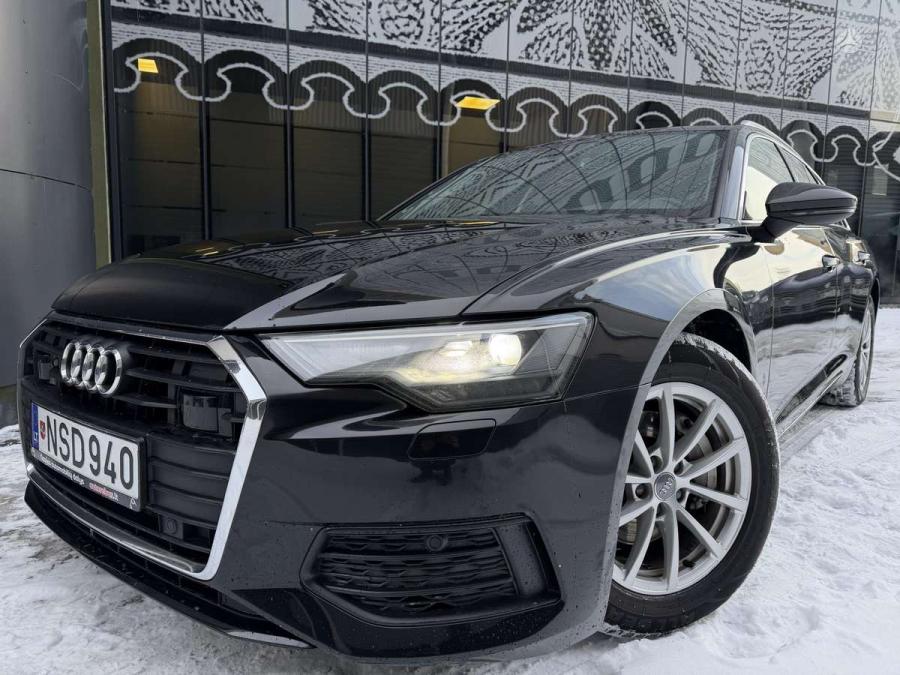 Black Audi A6 2019 in Kaunas, with an engine capacity of 1.97 L and mileage of 252 thousand km for 18500 €, photo 2 on AUTOMOTO.COM.LV