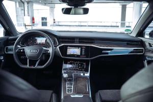 Black Audi A6 2019 in Vilnius, with an engine capacity of 2.97 L and mileage of 240 thousand km for 28500 €, photo 17 on AUTOMOTO.COM.LV