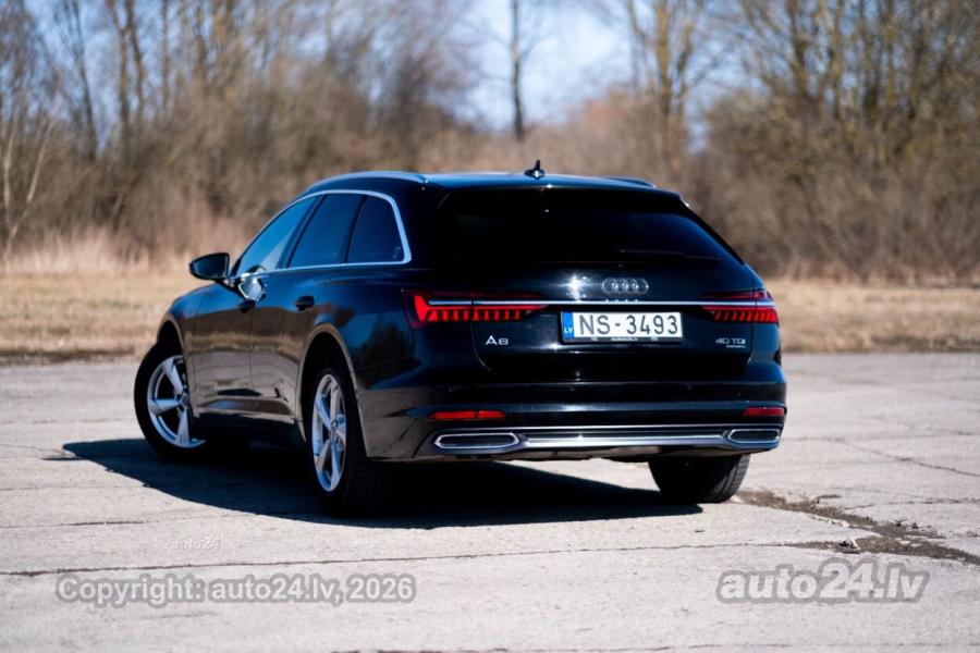 Black Audi A6 2019 in Riga, with an engine capacity of 2.00 L and mileage of 163 thousand km for 23500 €, photo 4 on AUTOMOTO.COM.LV