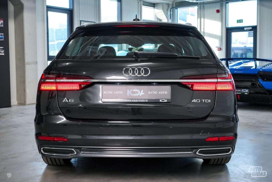 Black Audi A6 2019 in Marijampole, with an engine capacity of 2.00 L and mileage of 267 thousand km for 16250 €, photo 12 on AUTOMOTO.COM.LV