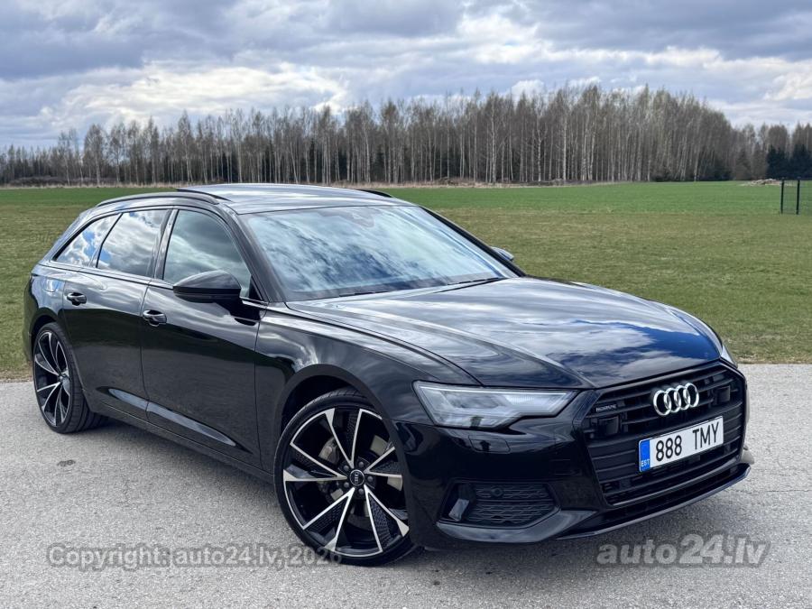Black Audi A6 2019 in Tartu, with an engine capacity of 2.00 L and mileage of 75 thousand km for 29500 €, photo 1 on AUTOMOTO.COM.LV