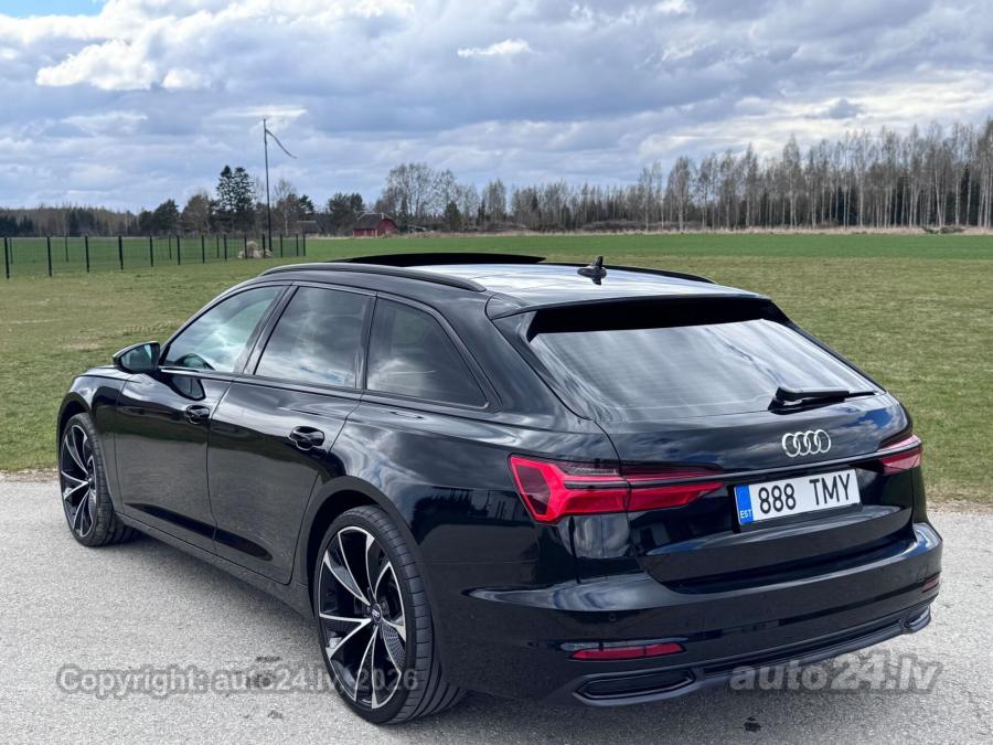 Black Audi A6 2019 in Tartu, with an engine capacity of 2.00 L and mileage of 75 thousand km for 29500 €, photo 3 on AUTOMOTO.COM.LV