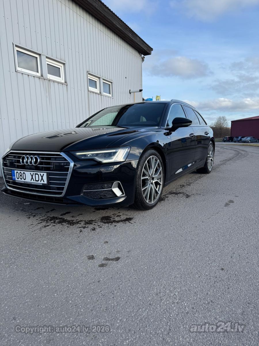 Black Audi A6 2019 in Tallinn, with an engine capacity of 3.00 L and mileage of 189 thousand km for 28900 €, photo 1 on AUTOMOTO.COM.LV