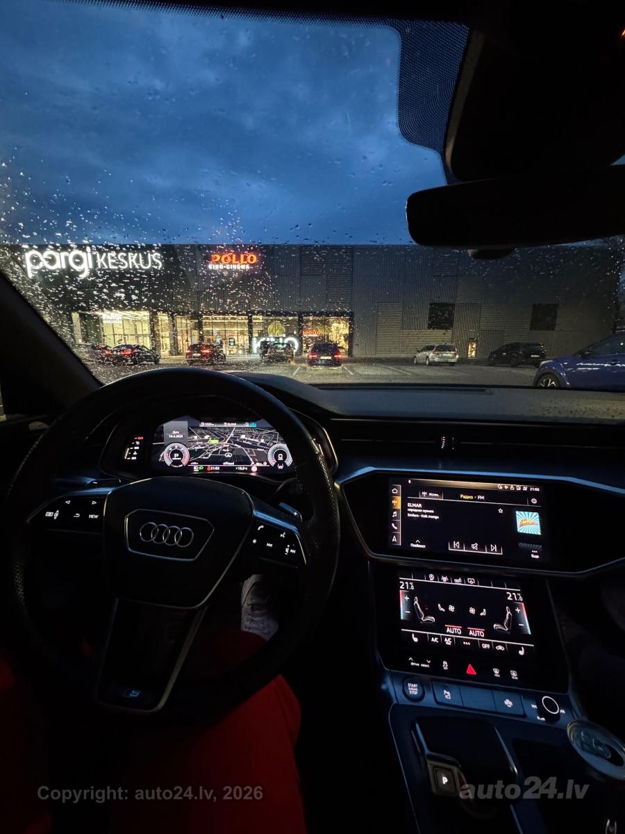 Black Audi A6 2019 in Tallinn, with an engine capacity of 3.00 L and mileage of 189 thousand km for 28900 €, photo 3 on AUTOMOTO.COM.LV