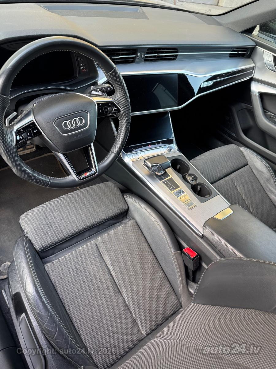 Black Audi A6 2019 in Tallinn, with an engine capacity of 3.00 L and mileage of 189 thousand km for 28900 €, photo 8 on AUTOMOTO.COM.LV