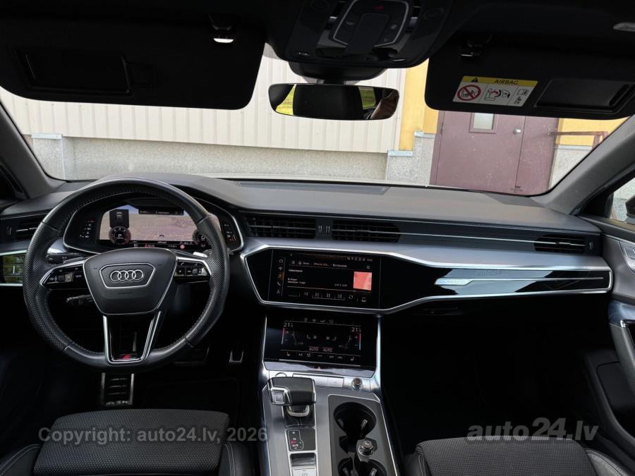Black Audi A6 2019 in Tallinn, with an engine capacity of 3.00 L and mileage of 189 thousand km for 28900 €, photo 10 on AUTOMOTO.COM.LV