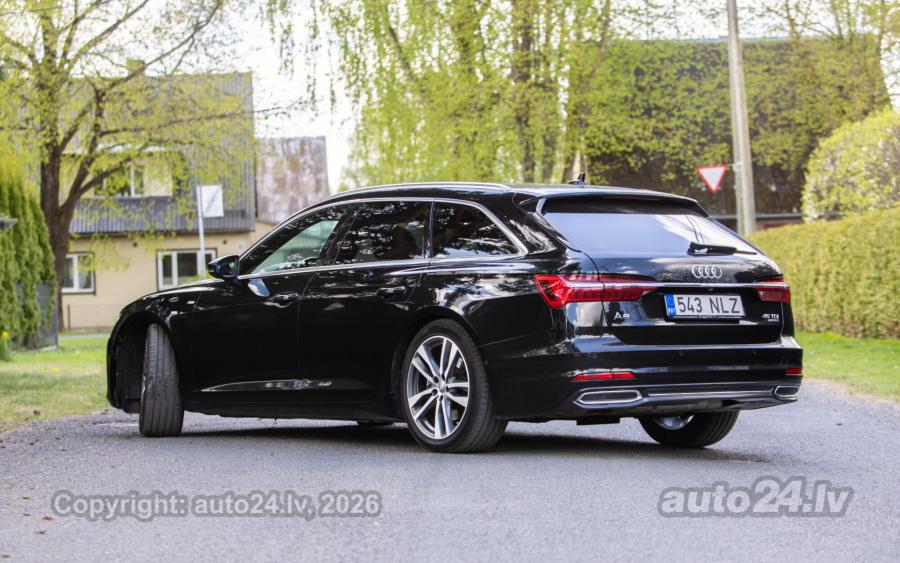 Black Audi A6 2019 in Tallinn, with an engine capacity of 3.00 L and mileage of 142 thousand km for 29500 €, photo 5 on AUTOMOTO.COM.LV