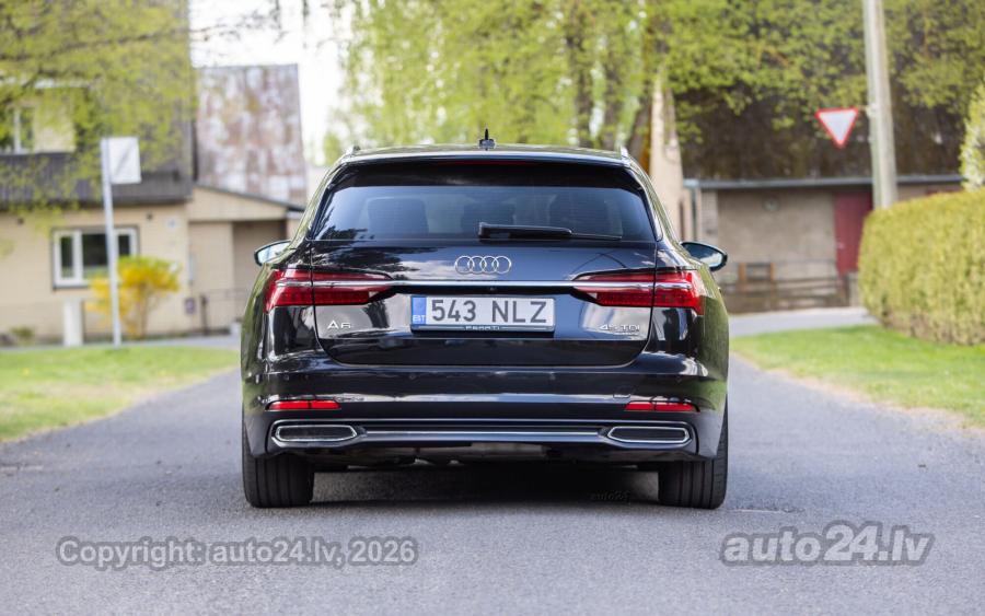 Black Audi A6 2019 in Tallinn, with an engine capacity of 3.00 L and mileage of 142 thousand km for 29500 €, photo 7 on AUTOMOTO.COM.LV