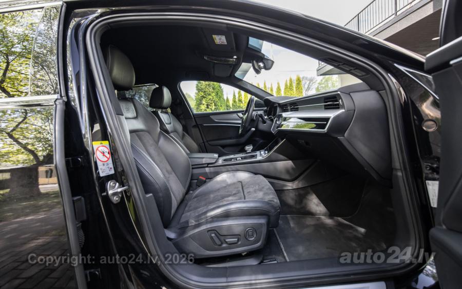 Black Audi A6 2019 in Tallinn, with an engine capacity of 3.00 L and mileage of 142 thousand km for 29500 €, photo 10 on AUTOMOTO.COM.LV