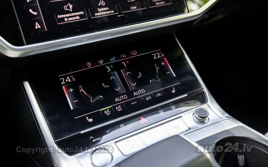 Black Audi A6 2019 in Tallinn, with an engine capacity of 3.00 L and mileage of 142 thousand km for 29500 €, photo 18 on AUTOMOTO.COM.LV