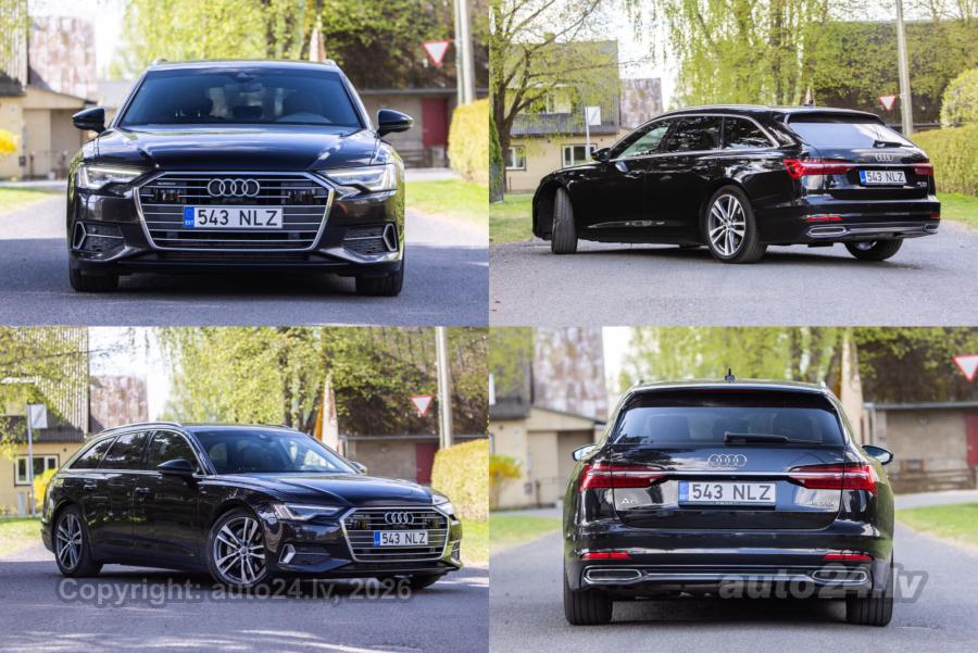 Black Audi A6 2019 in Tallinn, with an engine capacity of 3.00 L and mileage of 142 thousand km for 29500 €, photo 29 on AUTOMOTO.COM.LV