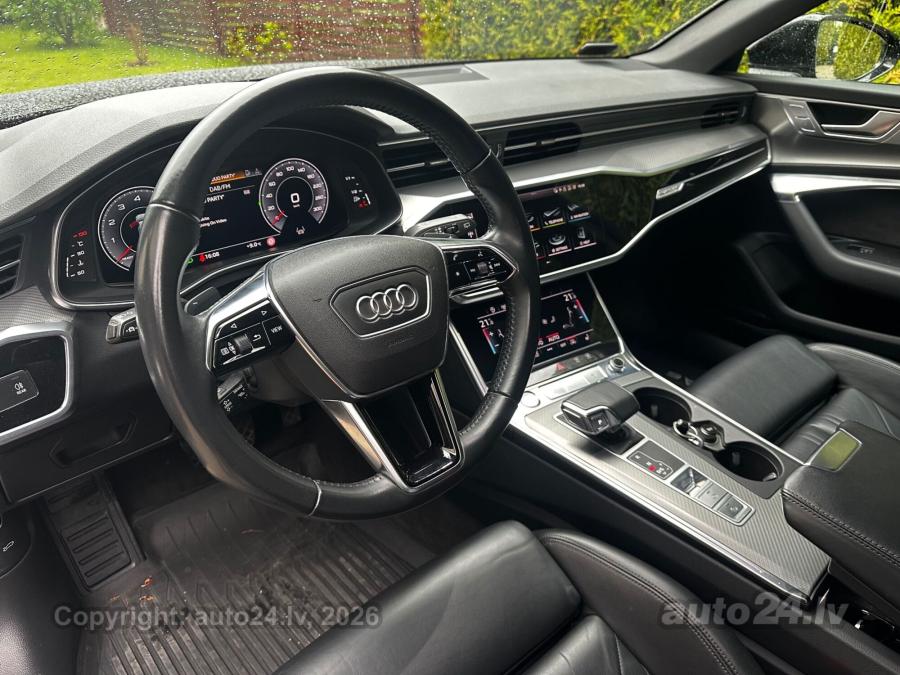 Melns Audi A6 2019 Tallina, ar dzinēja tilpumu 2.00 L un nobraukumu 77 tūkst. km par 29900 €, foto 12 vietnē AUTOMOTO.COM.LV