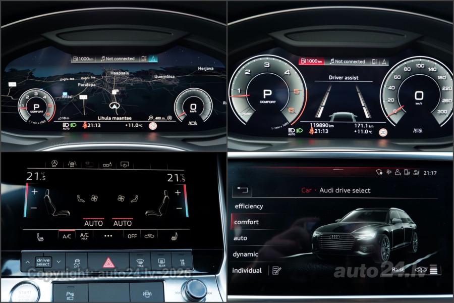 Black Audi A6 2019 in Haapsalu, with an engine capacity of 3.00 L and mileage of 120 thousand km for 29990 €, photo 19 on AUTOMOTO.COM.LV