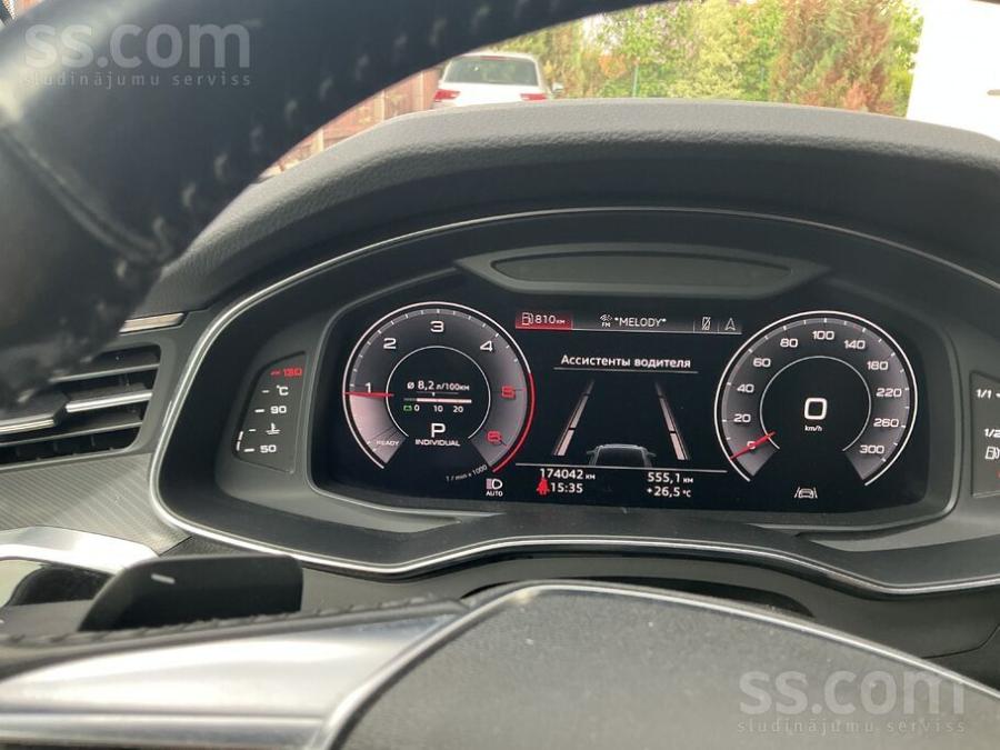 Черный Ауди А6 2019 в Рига, объемом двигателя 2.00 л и пробегом 170 тыс. км за 22300 €, фото 21 на AUTOMOTO.COM.LV